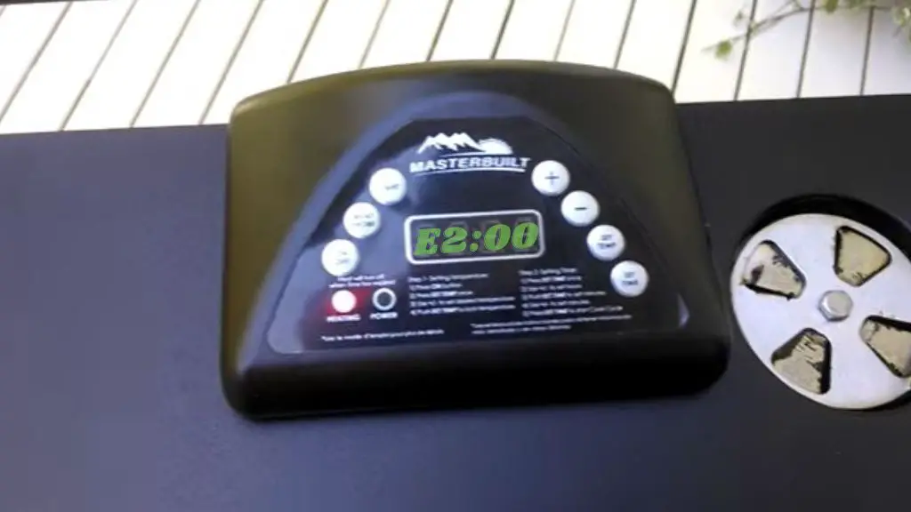 Masterbuilt Smoker Error Codes Full List Reasons Solutions