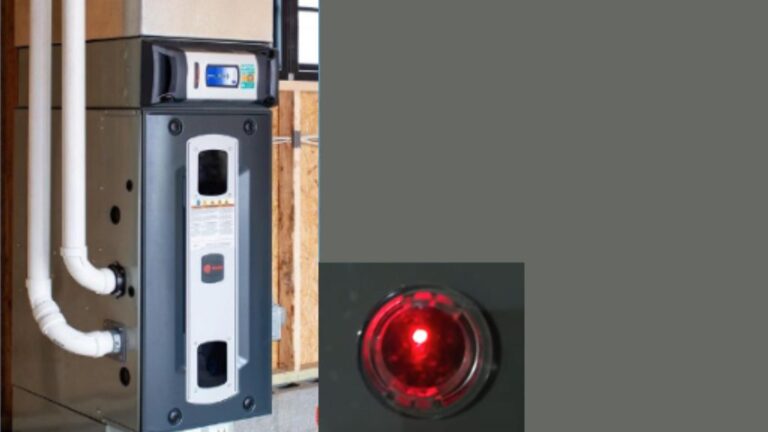 Trane Furnace Red Light Flashing [All Blinks Solved] - FireplaceHubs