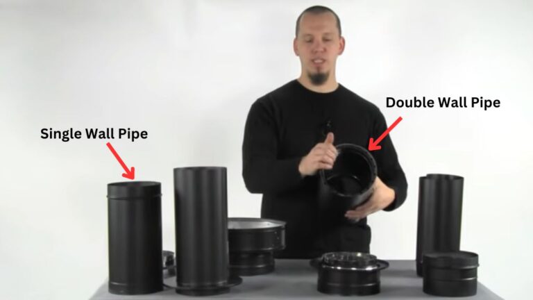 How To Connect Single Wall Stove Pipe To Double Wall In 3 Steps ...