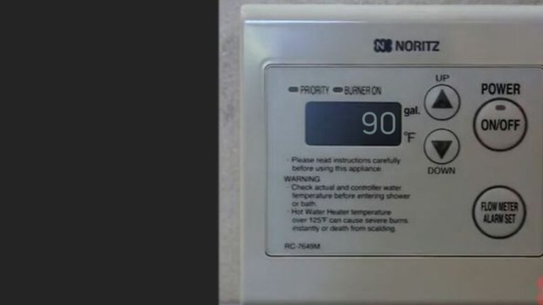 Noritz Tankless Water Heater Code 90 [Reasons + Solutions] - FireplaceHubs